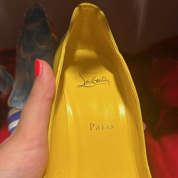 Christian Louboutin | Shoes | Authentic Yellow Louboutins | Poshmark